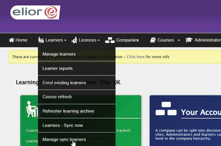 How do I add a new learner? – Elior