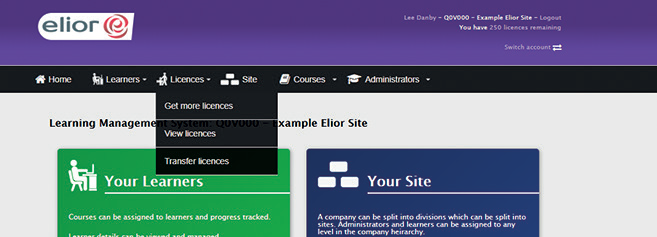 How do I buy more licences? – Elior